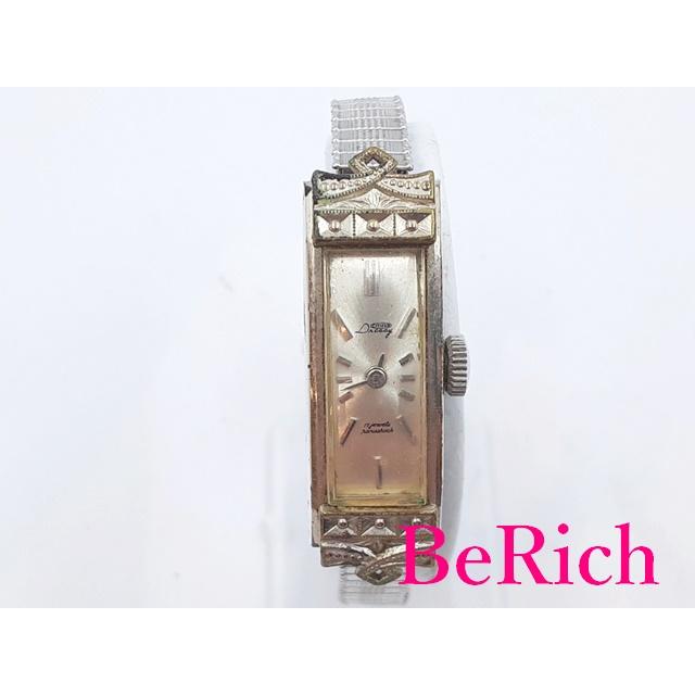 CITIZEN シチズン ドレッシー 手巻き レディース 腕時計 E4703 シルバー 文字盤 SS WGP ブレス レクタンギュラー 【中古 ...