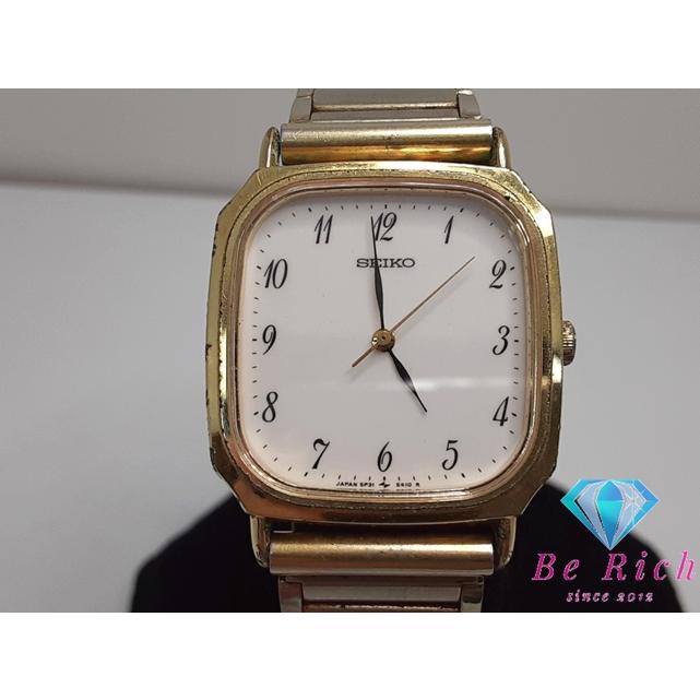SEIKO セイコー レディース 腕時計 5P31-5270 白 ホワイト ゴールド SS アナログ クォーツ QZ ウォッチ 【中古】 ht5081 : ビーリッチヤフー店 - 通販 ...