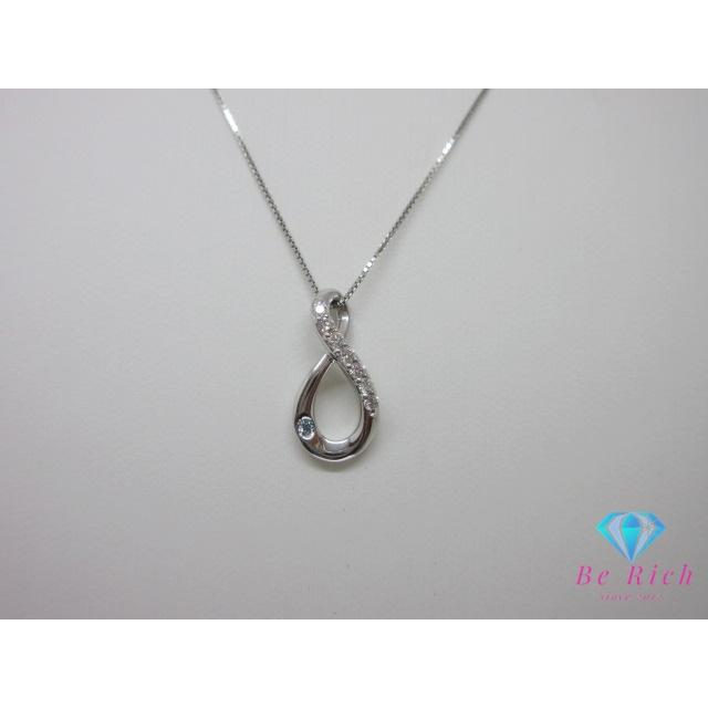 Pt850 Pt900 プラチナ トリートメントダイヤ ダイヤモンド 0.17ct 付 デザイン ネックレス ペンダント メレ【中古】th11694 : ビーリッチヤフー店 - 通販 ...