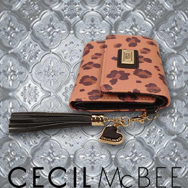[CECIL Mc BEE] セシルマクビー 三つ折り財布 ブラウン 66055 :66055br:be5 - 通販 - Yahoo!ショッピング