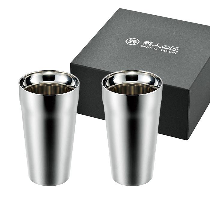 ダブルタンブラー300ml 2P 2重構造 保冷 保温 日本製 化粧箱入り セット ビール 贈り物 プレゼント 新潟県燕市 YKM-0213 : Mobilier - 通販 - Yahoo ...