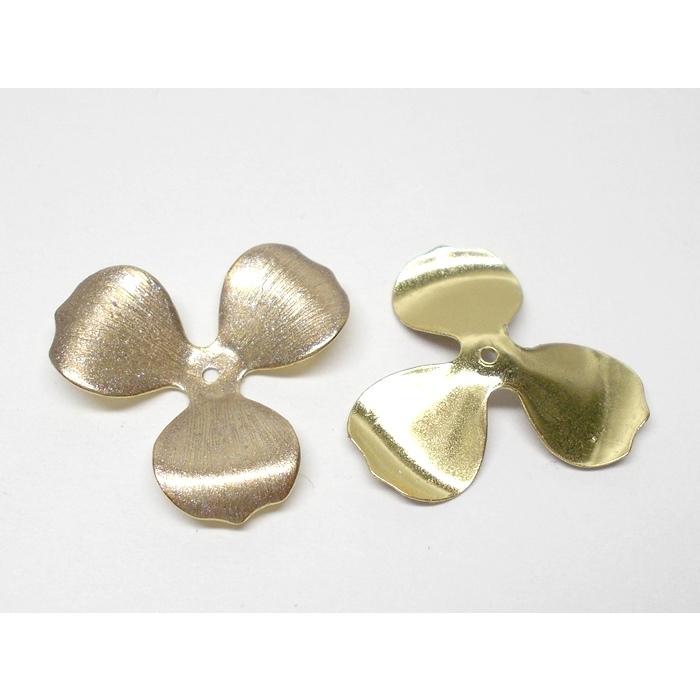 メタルカラーフラワー HTP-003 2ヶ : ビーズショップj4 - 通販 - Yahoo!ショッピング