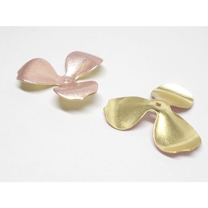 メタルカラーフラワー HTP-003 2ヶ : ビーズショップj4 - 通販 - Yahoo!ショッピング