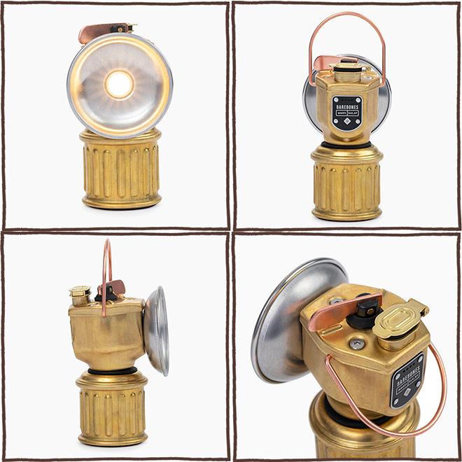 BAREBONES ベアボーンズ マイナーランタン LED アンティークブロンド Minor Lantern レトロ アンティーク キャンプ アウトドア ランプ : Beard Store ...