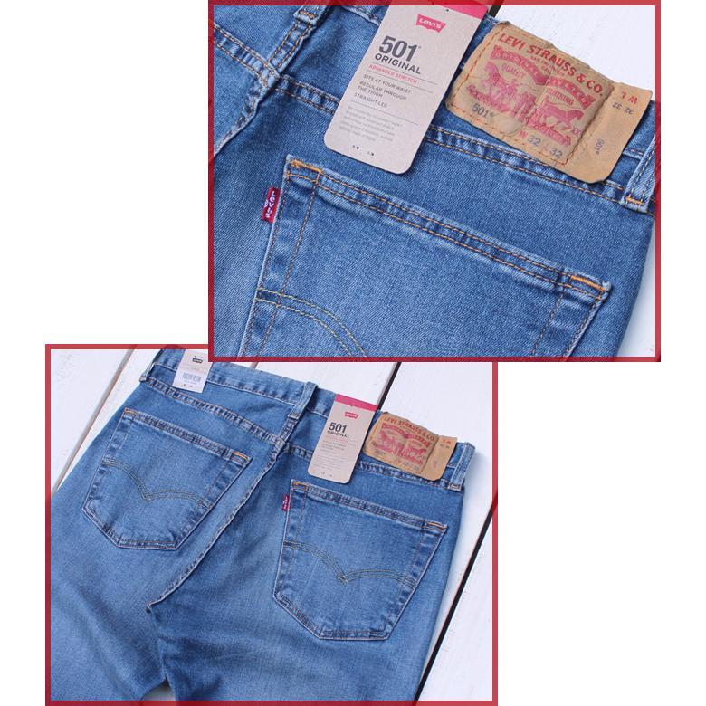 Levi's 501 Original リーバイス オリジナル ミディアムウォッシュ ブラック 2色展開 Reel It In ...