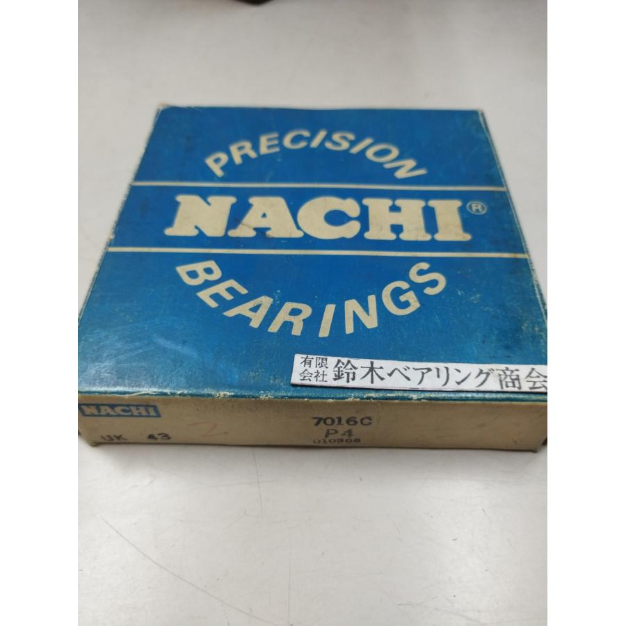 ベアリング 7016CP4 ( 7016C P4 ) 樹脂保持器 メーカー NACHI 単列アンギュラ玉軸受 : 鈴木ベアリング - 通販 ...