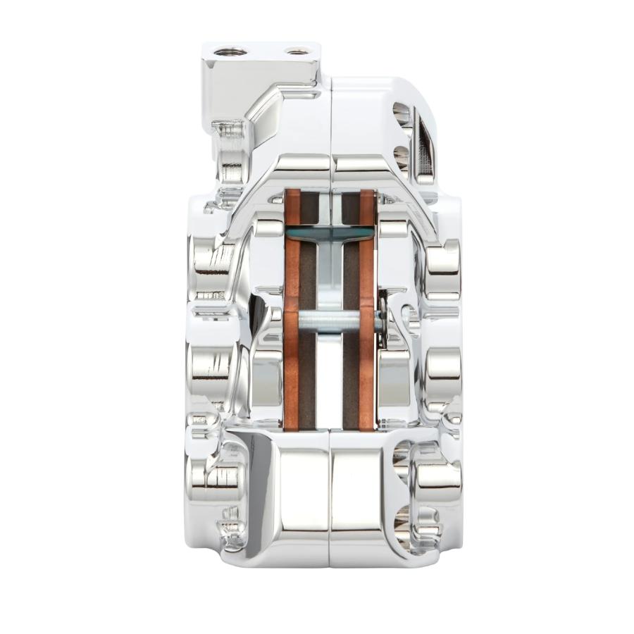 Harley Davidson ARLEN NESS・H-D 6ポッド・ブレーキ キャリパー11.8”ローター用・右側 クローム 02-216 1701-0610 ハーレー : ベアーズ.HD ...