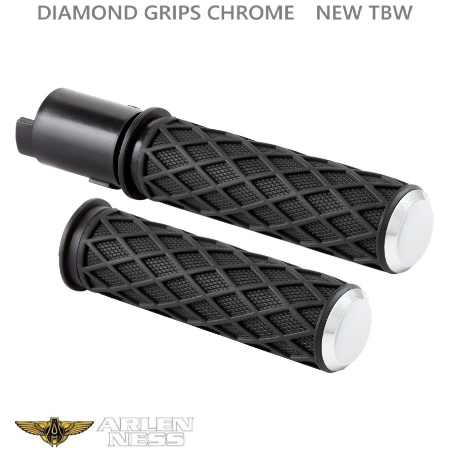 Harley Davidson ARLEN NESS・ハーレー NEW TBW 電子スロットル・ダイアモンド グリップ・クローム 500-059 0630-3259 : ベアーズ.HDパーツ ...