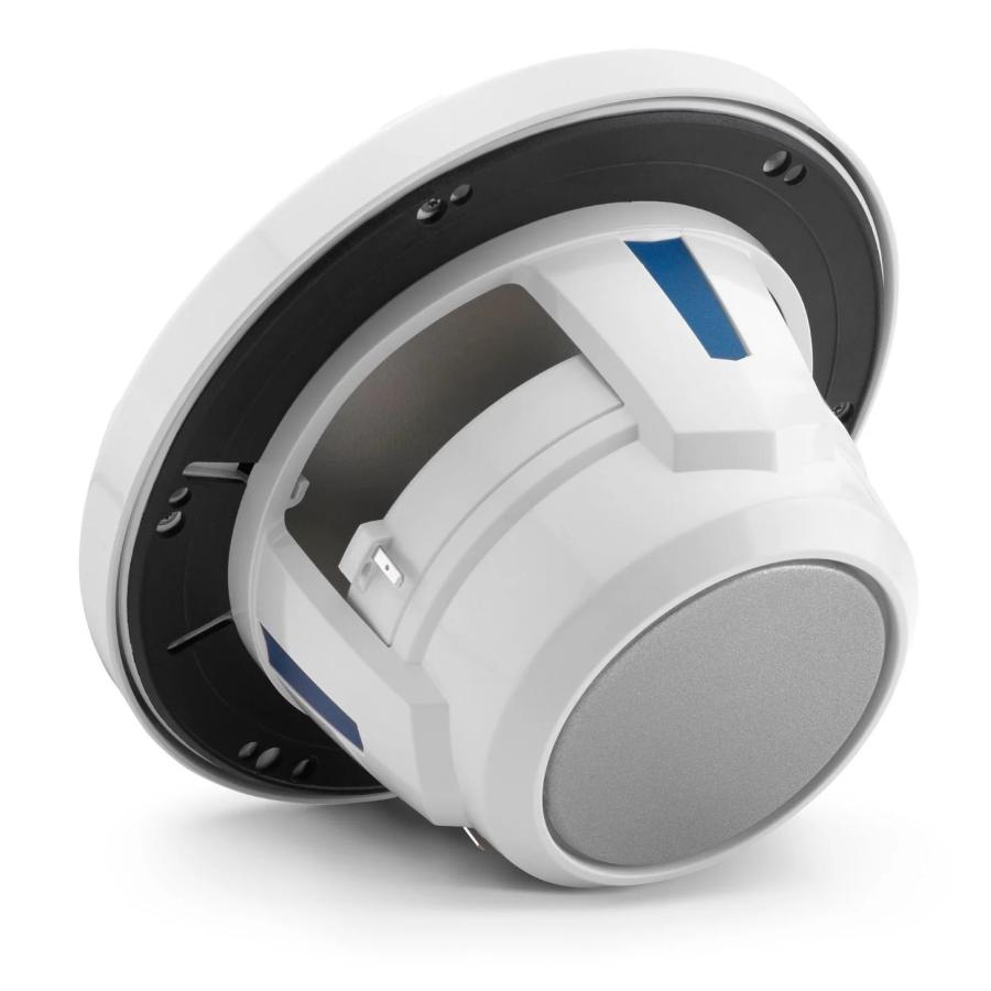 Harley Davidson JLオーディオ・ M6-650X-S-GWGW・6.5インチ マリンスピーカー ホワイトスポーツグリル 左/右 ...