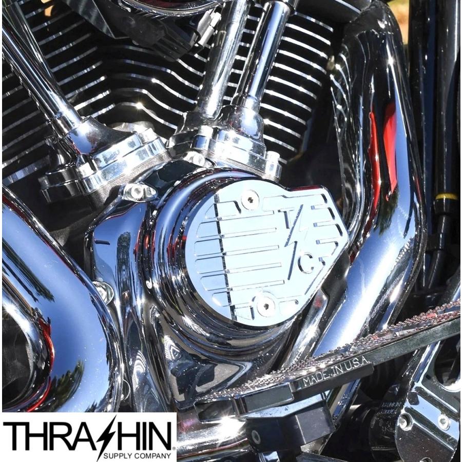 Harley Davidson THRASHIN SUPPLY・2024up M8ツーリング・ソフテイル GEN2 FINNED CAM ...