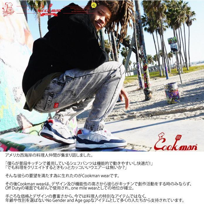 COOKMAN クックマン バーテンダーズパンツ Bartender's Pants Stripe Navy ストライプネイビー M 231 ...