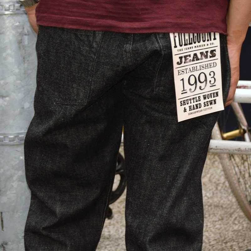 FULLCOUNT フルカウント "1101BK" ストレートブラックセルビッチデニム [ワイドストレート] [ライトオンス] [ヴィンテージ系色落ち] : ベアーズ - 通販 - Yahoo ...