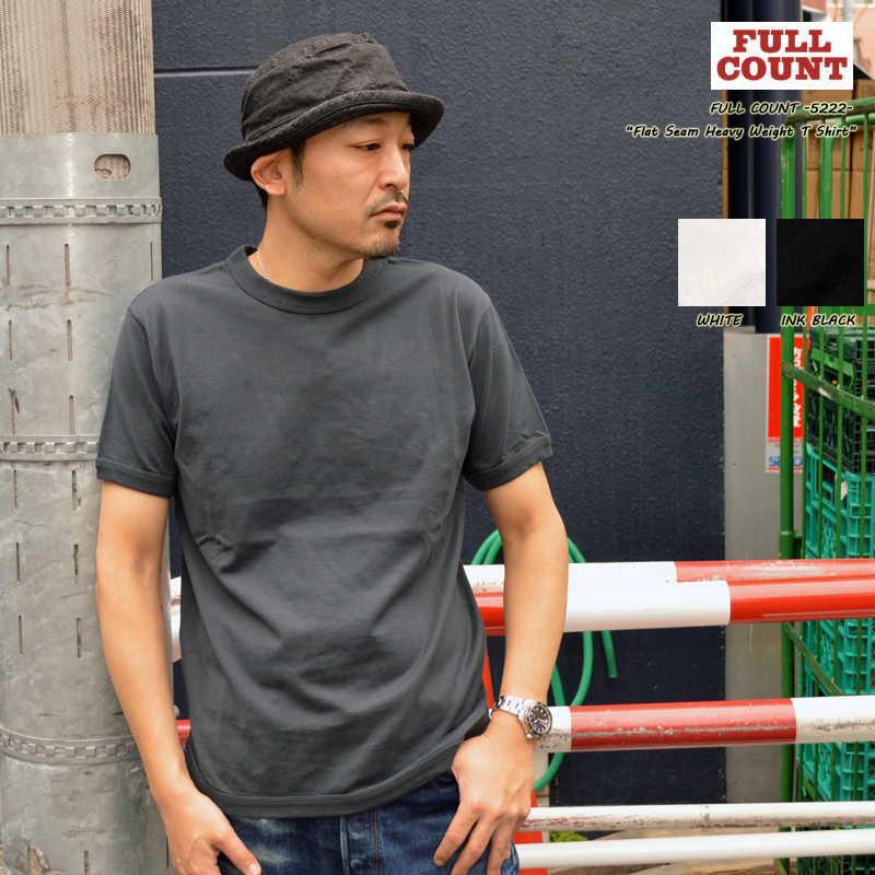 FULLCOUNT フルカウント "5222" Flatseam Heavyweight T-Shir フラットシーマ ヘヴィーウェイトS/STee [S/STee] : ベアーズ - 通販 ...