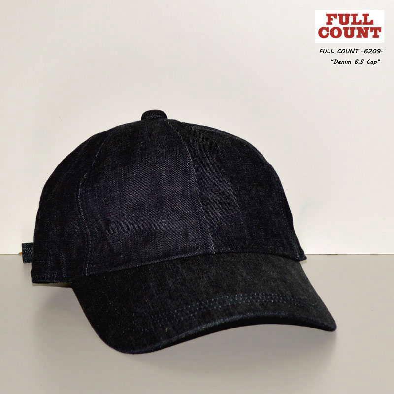 FULLCOUNT フルカウント "6209" Denim B.B.Cap デニムベースボールキャップ [小物][帽子] : ベアーズ - 通販 - Yahoo!ショッピング