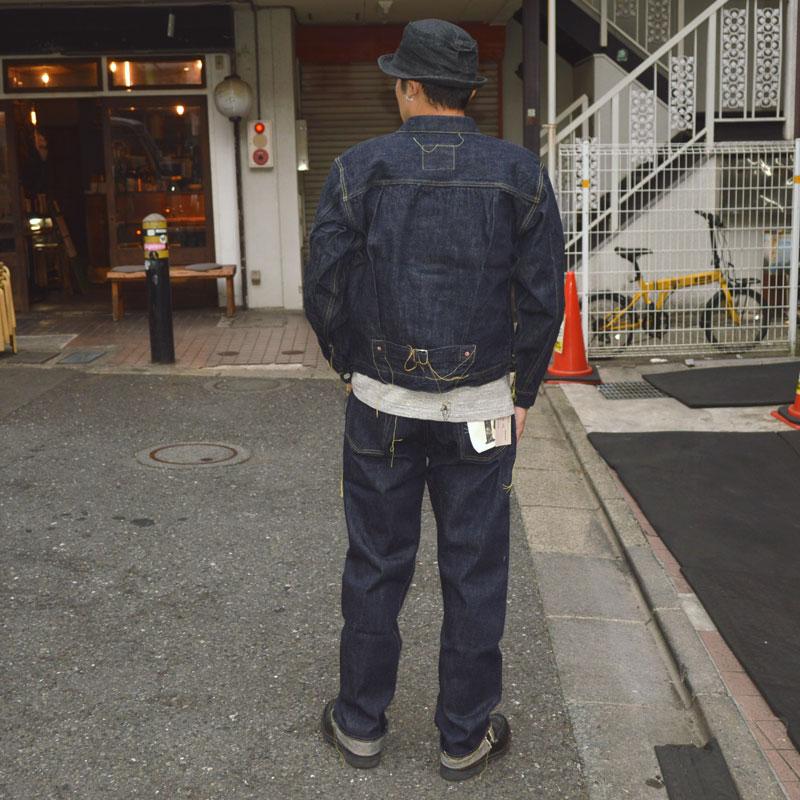 FULLCOUNT FULL COUNT フルカウント "S0105W-24" 限定 対戦モデル 24年モデル WW2 モデル ブラウン コットン デニム ワイドモデル [ヴィンテージ系色落ち ...