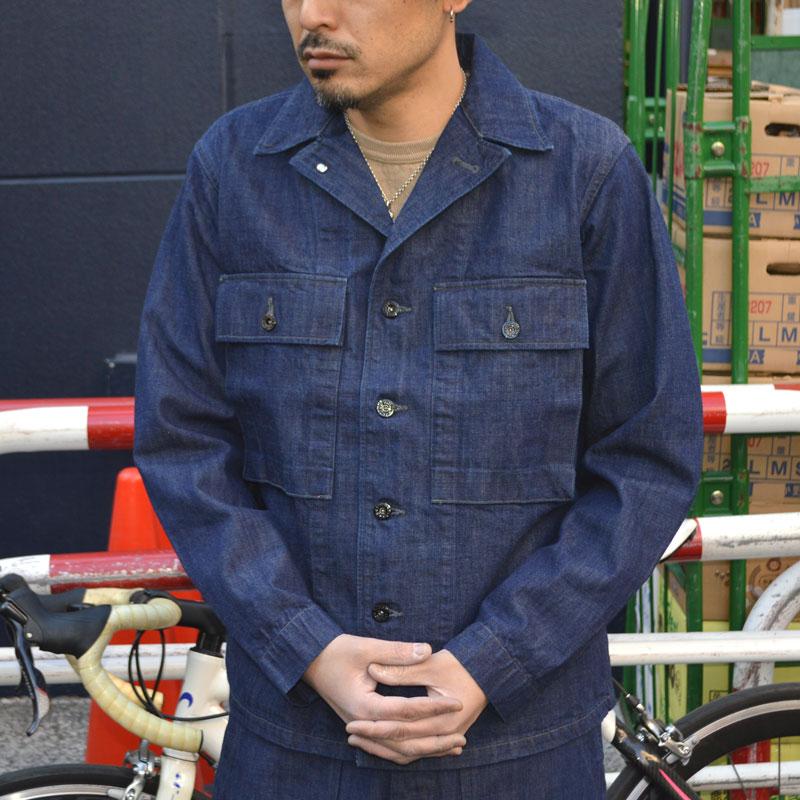 JELADO ジェラード CT11437 CM43 Jacket CM43ジャケット LAST RESORT ラストリゾート ミリタリー デニム ジャケット : ベアーズ - 通販 ...