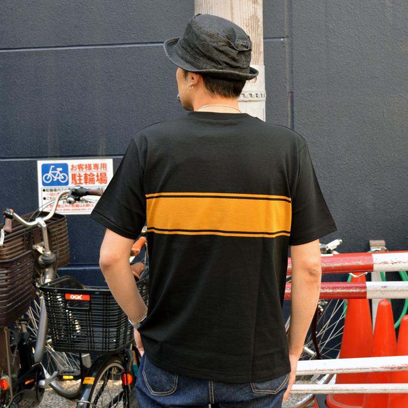 WAREHOUSE（ウエアハウス） "4093" S/S Panel Border T-shirt 半袖 パネルボーダーTee Tシャツ [S ...