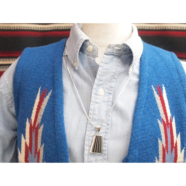 Indian Jewelry Native SilverStreams〓?(ネイティブ・シルバーストリームズ) ナバホ 04-0176 リキッドシルバー・ネックレス 3連60cm : BEAR ...
