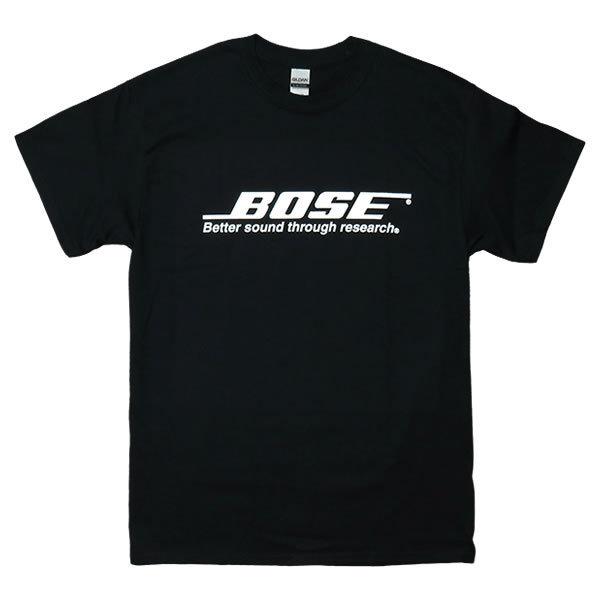 [XLサイズ]Bose（ボーズ） スピーカーブランドロゴ クラブ／DJ Tシャツ ブラック : ビートボム - 通販 - Yahoo!ショッピング