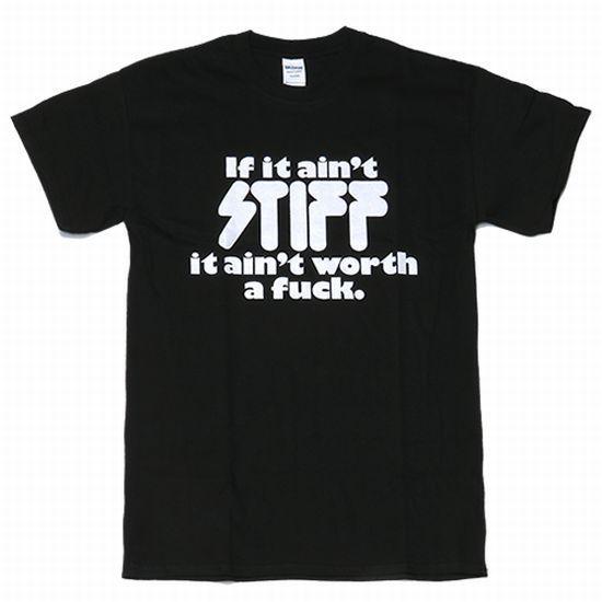 [Mサイズ]Stiff Records（スティッフ・レコード） ロゴTシャツ ブラック : ビートボム - 通販 - Yahoo!ショッピング