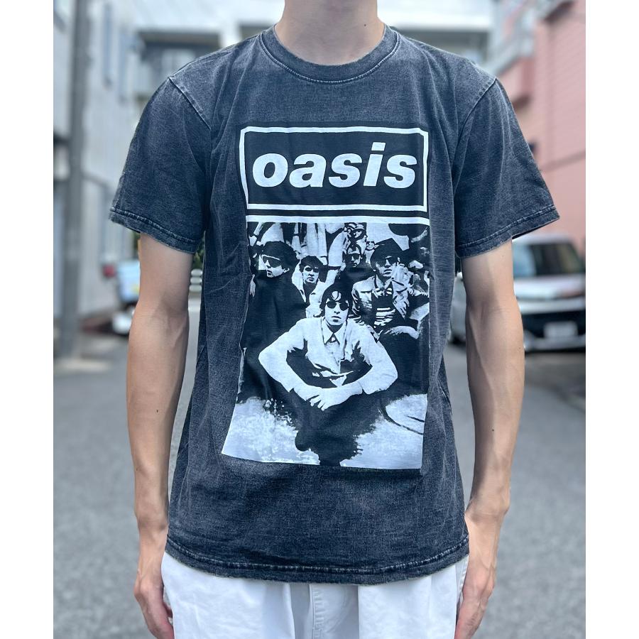 オアシス Tシャツ 半袖 メンズ レディース ピグメント 加工 半袖Tシャツ ヴィンテージ加工 バンド Tシャツ oasis : brs-pig-08 : BEATJIVE - 通販 ...