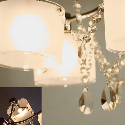 INTERFORM シャンデリア 5灯 ペンダントライト シーリングライト おしゃれ リビング照明 6畳 8畳 led 対応 アンティーク サリーチェ インターフォルム LT-6806 LT ...