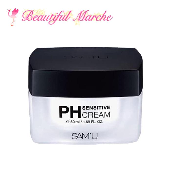SAM'U クーポン配布中 SAMU サミュ PHセンシティブクリーム 50ml PH Sensitive Cream 正規品 ...