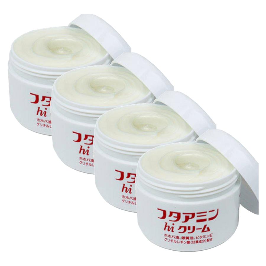 【送料無料】【×4個】フタアミンhiクリーム130g 肌荒れ あせも あかぎれ にきび しみ そばかす 潤い 薬用 医薬部外品 保湿 ホホバ油 グリセリン : ks1217zz4 ...