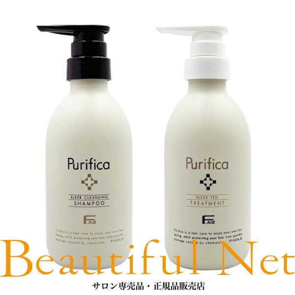 フィヨーレ Fエイド プリフィカ シャンプー スリーク 400ml トリートメント スリーク 400g セット [FIOLE Purifica] : fol-002 : ビューティフルネット ...