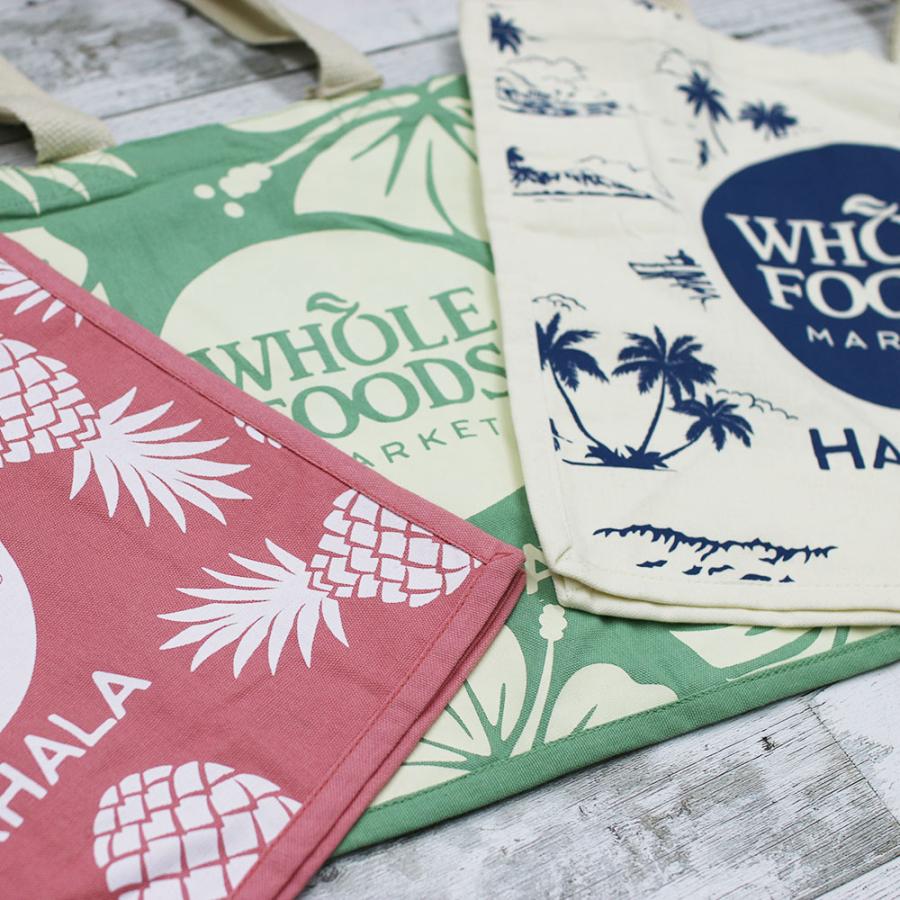 ハワイ直輸入☆WHOLE FOO DSMARKET【ホールフーズ エコバック ハワイ直輸入☆WHOLE FOO DSMARKET【ホールフーズ エコバック
