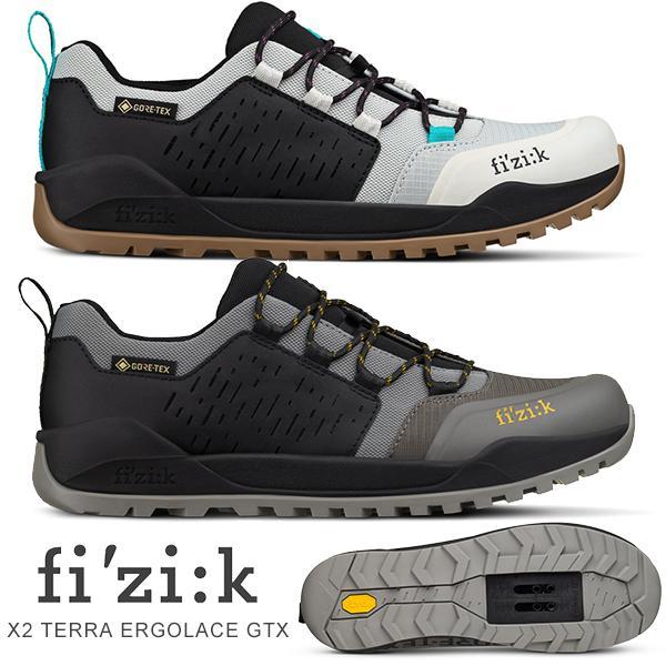 フィジーク シューズ X2 TERRA ERGOLACE GTX (X2 テラ エルゴレーサー GTX) ゴアテックス 自転車 FIZIK MTB オフロード ビンディングシューズ 爆買 ...