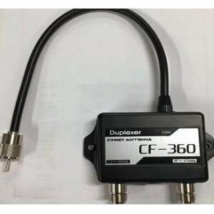 コメットカトウ CF360B （CF-360B）IC-7300、991のHF/50MHz用M型を、HF1本と50MHz1本に分岐するデュプレクサー : BECKSHOP - 通販 ...
