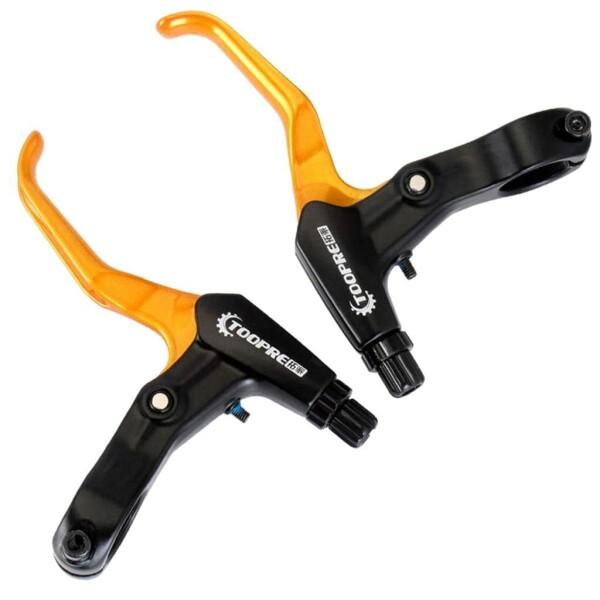 Harilla きん 2ピース自転車ブレーキレバー左右キット22.3mmハンドルバー用自転車ブレーキキャリパ : BECKSHOP - 通販 ...