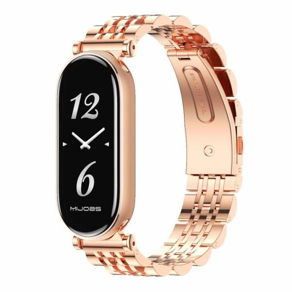 MIJOBS Xiaomi Mi Smart Band 8スマートバンド 9 替えバンド 9バンド 交換用 腕時計 リストバンド レ ...