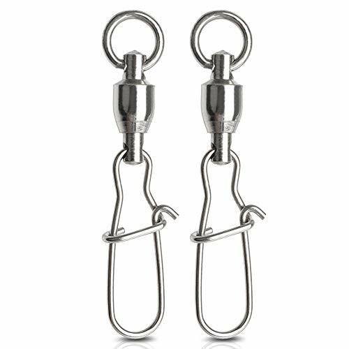 QISHUO 高強度 釣り ボールベアリング スイベル 青物 ルアー サルカン スナップ エギング アジング : BECKSHOP - 通販 - Yahoo!ショッピング