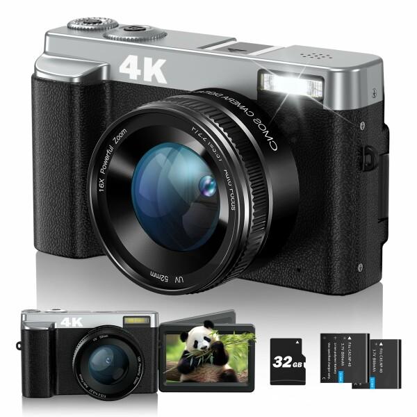 SIXTARY 4K デジカメ 4800万画素 デジタルカメラ マクロ撮影 YouTube 用 Vlog カメラ 3インチ大画 : BECKSHOP - 通販 - Yahoo!ショッピング