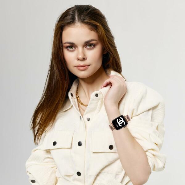 コンパチブル Apple Watch バンド 本革 Shevvi アップルウォッチ用バンド レディース 柔らかい 細いタ : BECKSHOP ...