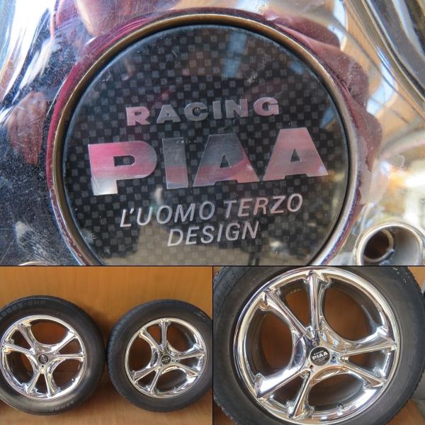 アルミホイール/タイヤホイール4本 PIAA-RACING/LUOMO-TERZO-DESIGN /235/55R17/2017年製/2012年製/溝残2-6mm : エスエスエーパーツ2号店 ...