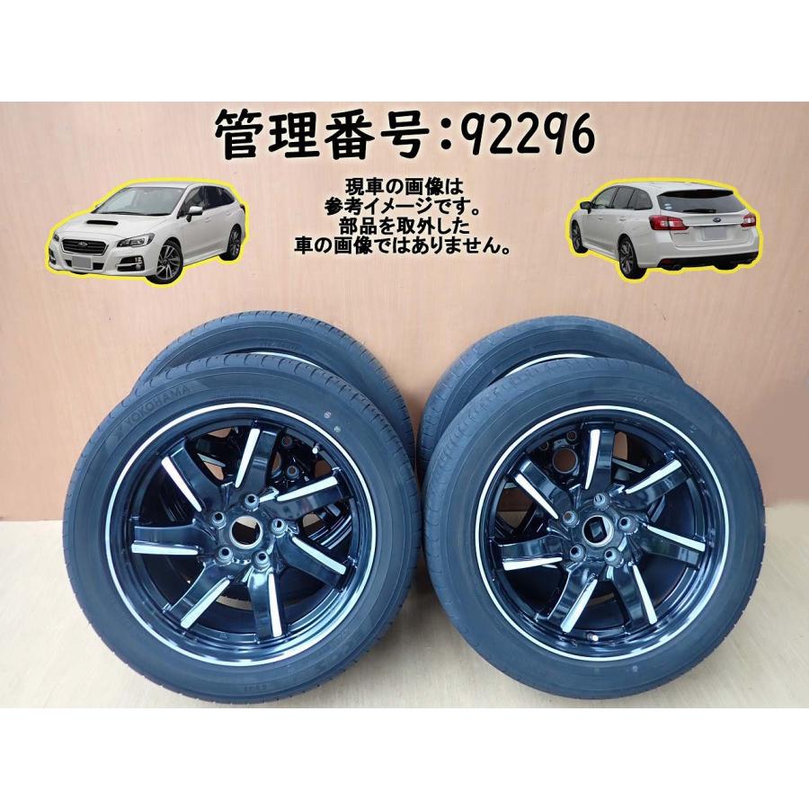 H26 レヴォーグ VM4 Yokohama/215/50R17/2019年製/28111VA000/17×7J/オフセット:55/5穴/PCD=114.3/アルミホイール/タイヤホイール 4 ...