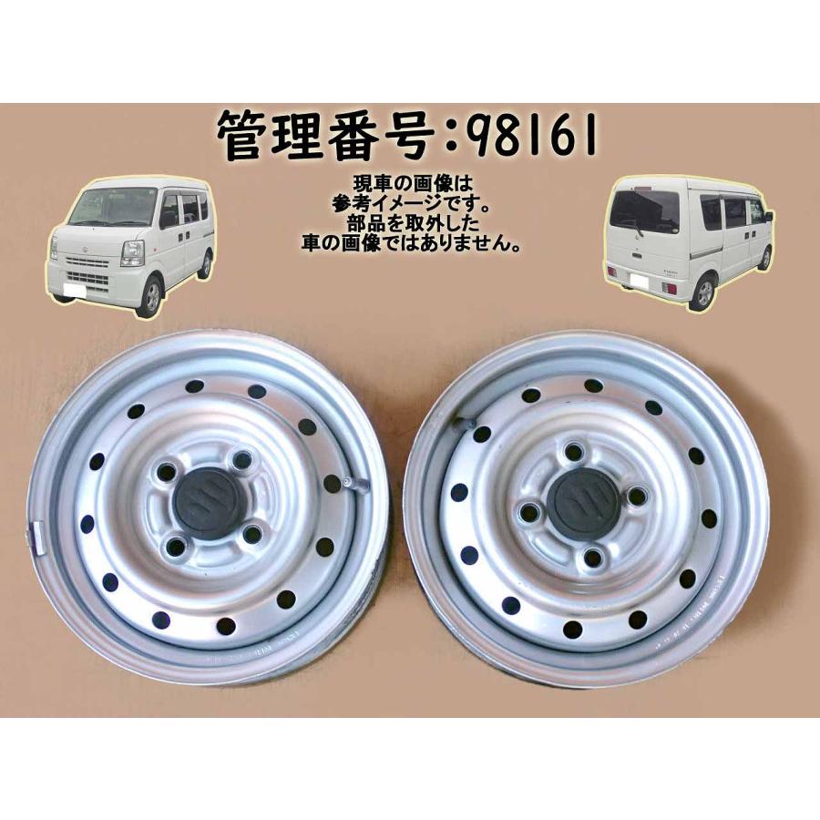 H26 エブリィ DA64V スチールホイール2本 : エスエスエーパーツ2号店 - 通販 - Yahoo!ショッピング