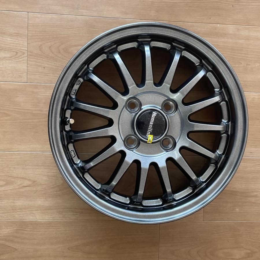013【展示品】【4本セット】 Humanline HF-15 14×4.5J 100-4H+45 : BEELINE - 通販 - Yahoo!ショッピング