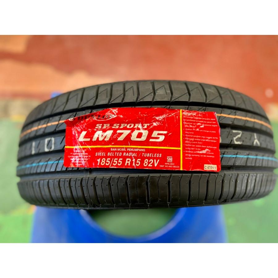 【新古品】サマータイヤ 185/55R15 82V ダンロップ SP SPORT LM705 1本のみ 未使用2020年製 bB・ベリーサ等に ...