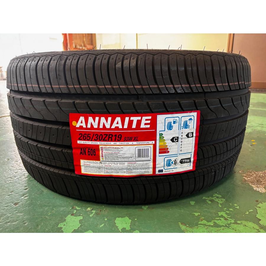 【未使用品】2021年製 サマータイヤ 265/30R19 93W ANNAITE AN606 残り1本 : BEELINE - 通販 ...