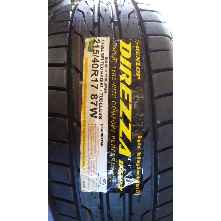 DIREZZA 【新品】 215/40R17 87W DUNLOP DIREZZA DZ102 1本 2023年製 : BEELINE - 通販 - Yahoo!ショッピング