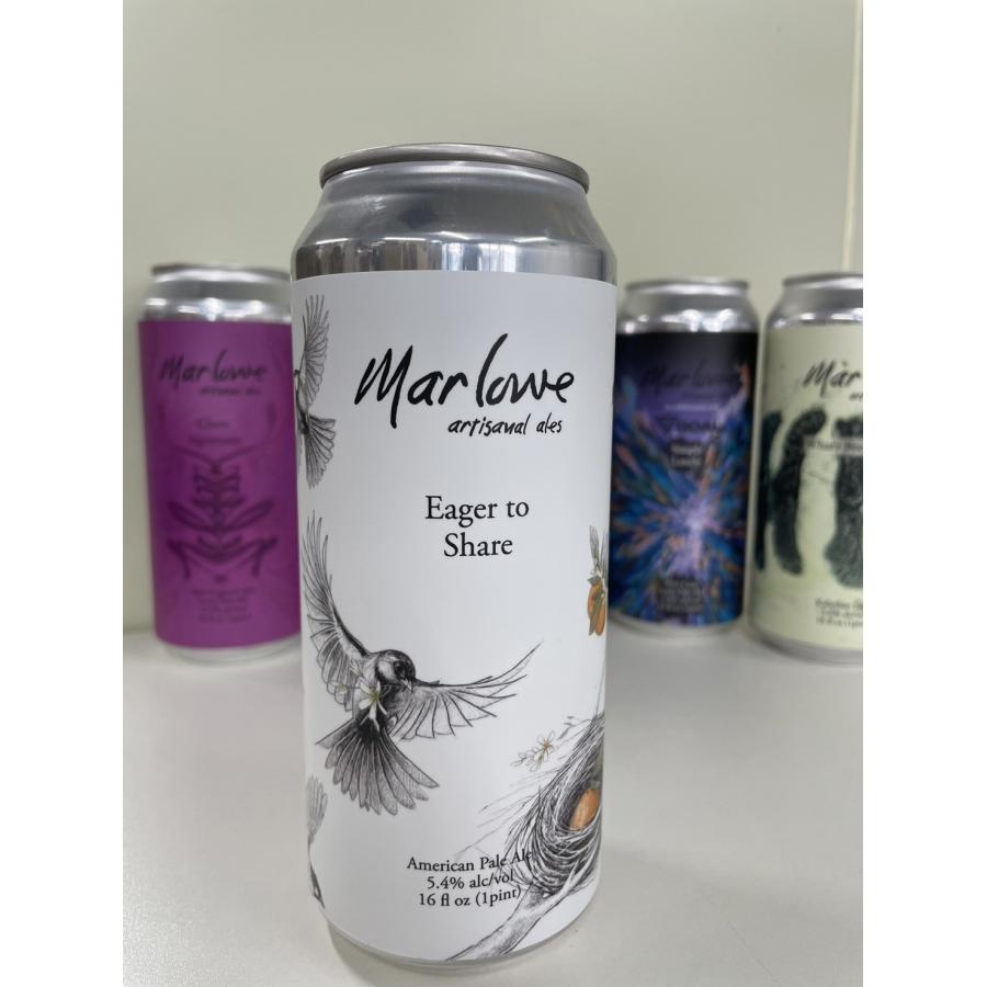 NY最先端ブルワリーMarlowe Eager To Share American Pale Ale ABV 5.4% Untappd:4.10/5 : beerstory・ヤフー店 - 通販 ...