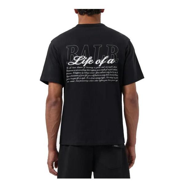 BALR. BALR ボーラー Tシャツ 半袖 メンズ SCRIPT T-SHIRT JET BLACK B1112.1286 2025年 モデル : BEES HIGH - 通販 ...