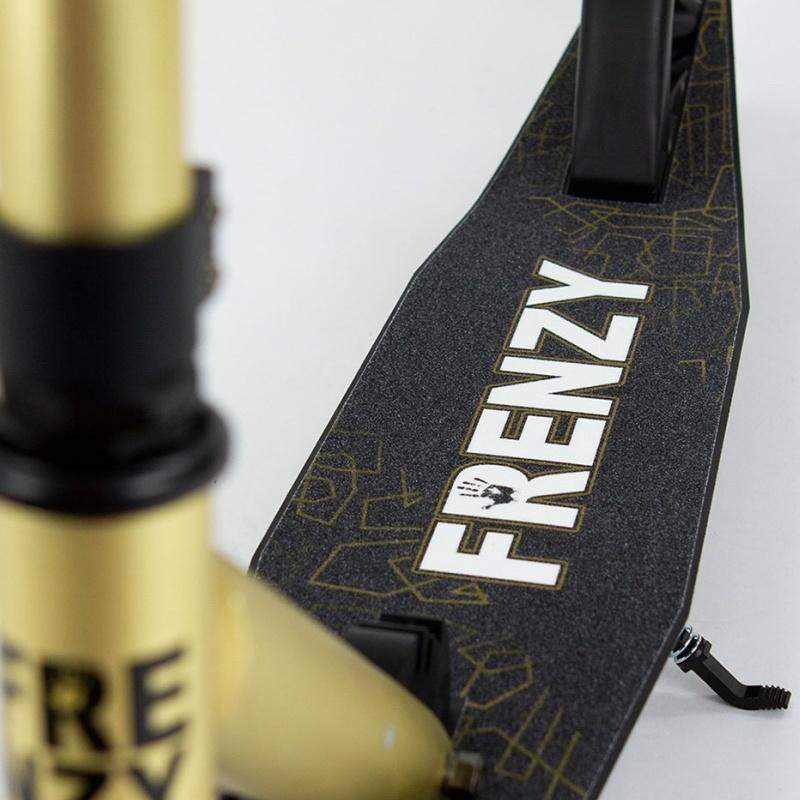 FRENZY フレンジー キックスクーター イギリス発 キックボード ハンドブレーキ t付き 専用キャリーストラップ付 205mm Dual Brake FR205DB : BEE ...