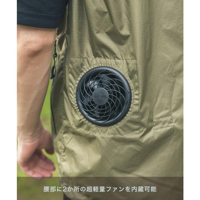 KiU KIU キウ × 空調服 R エアコンディションドベスト K307 ファン別売り 空調ベスト 熱中症対策 男女兼用 メンズ レディース UVカット セフト 株 : BEE SPORTS ...