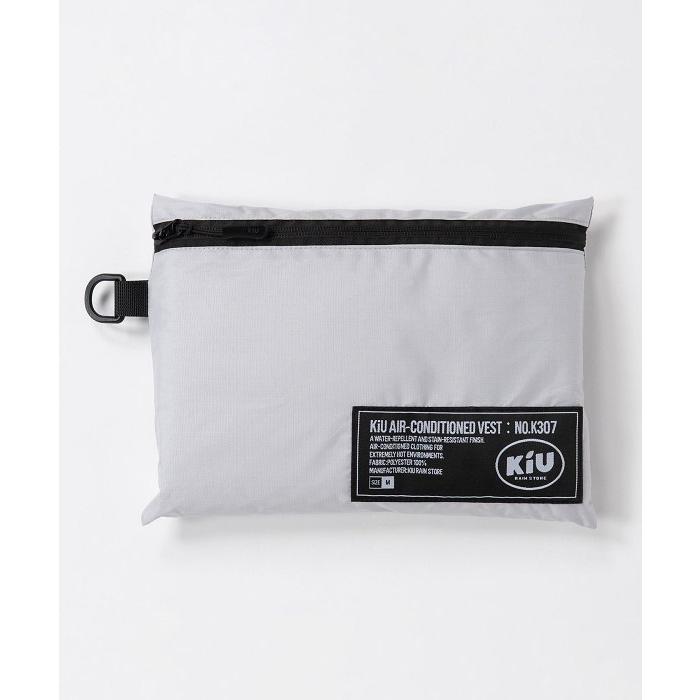 KiU KIU キウ × 空調服 R エアコンディションドベスト K307 ファン別売り 空調ベスト 熱中症対策 男女兼用 メンズ レディース UVカット セフト 株 : BEE SPORTS ...