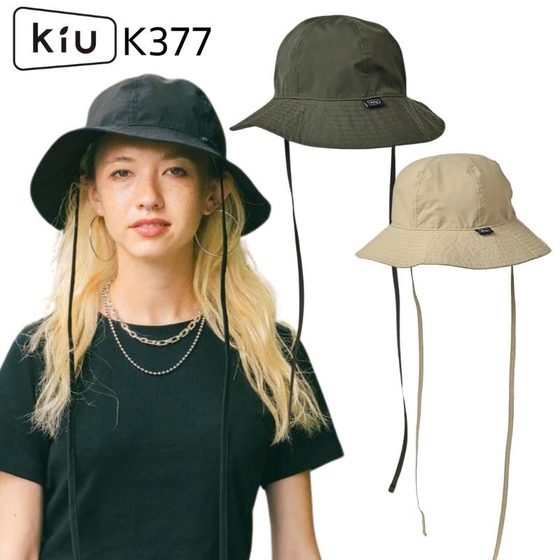KiU KIU キウ サイドストリングハット K377 UVハット 帽子 レディース 晴雨兼用 はっ水 フェス 熱中症対策 おしゃれ 梅雨 レインウェア 雨具 : BEE SPORTS ...